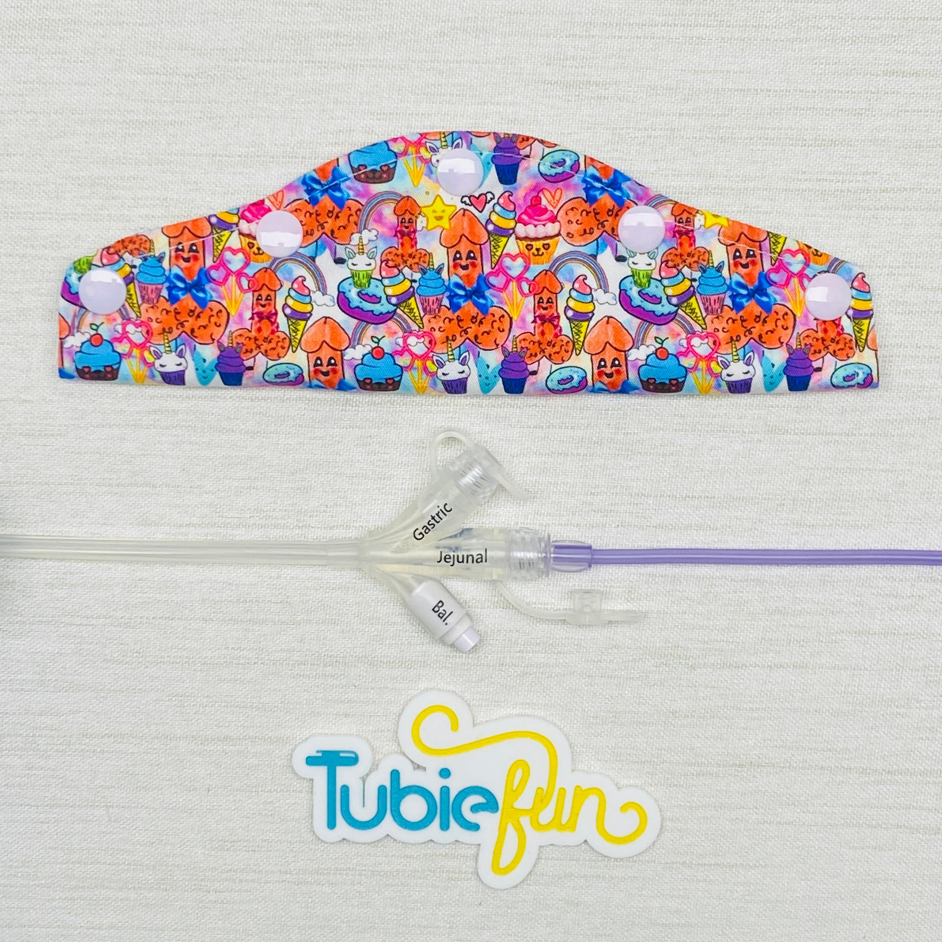 Large Feeding Tube Connection Cover - Man Love – Tubie Fun