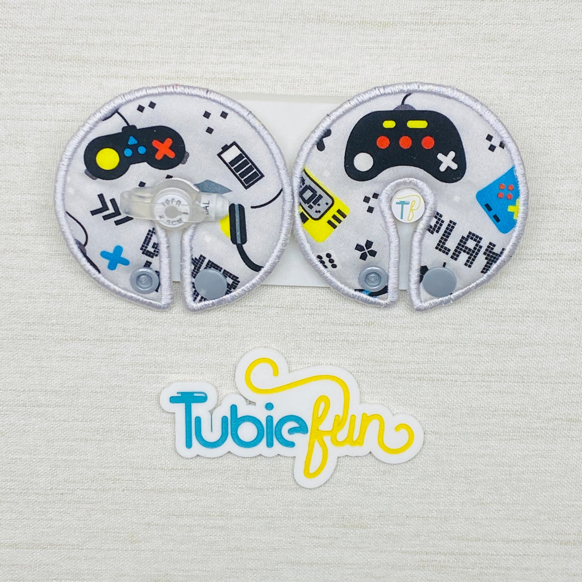 Button Pad Cover Large - Game On – Tubie Fun
