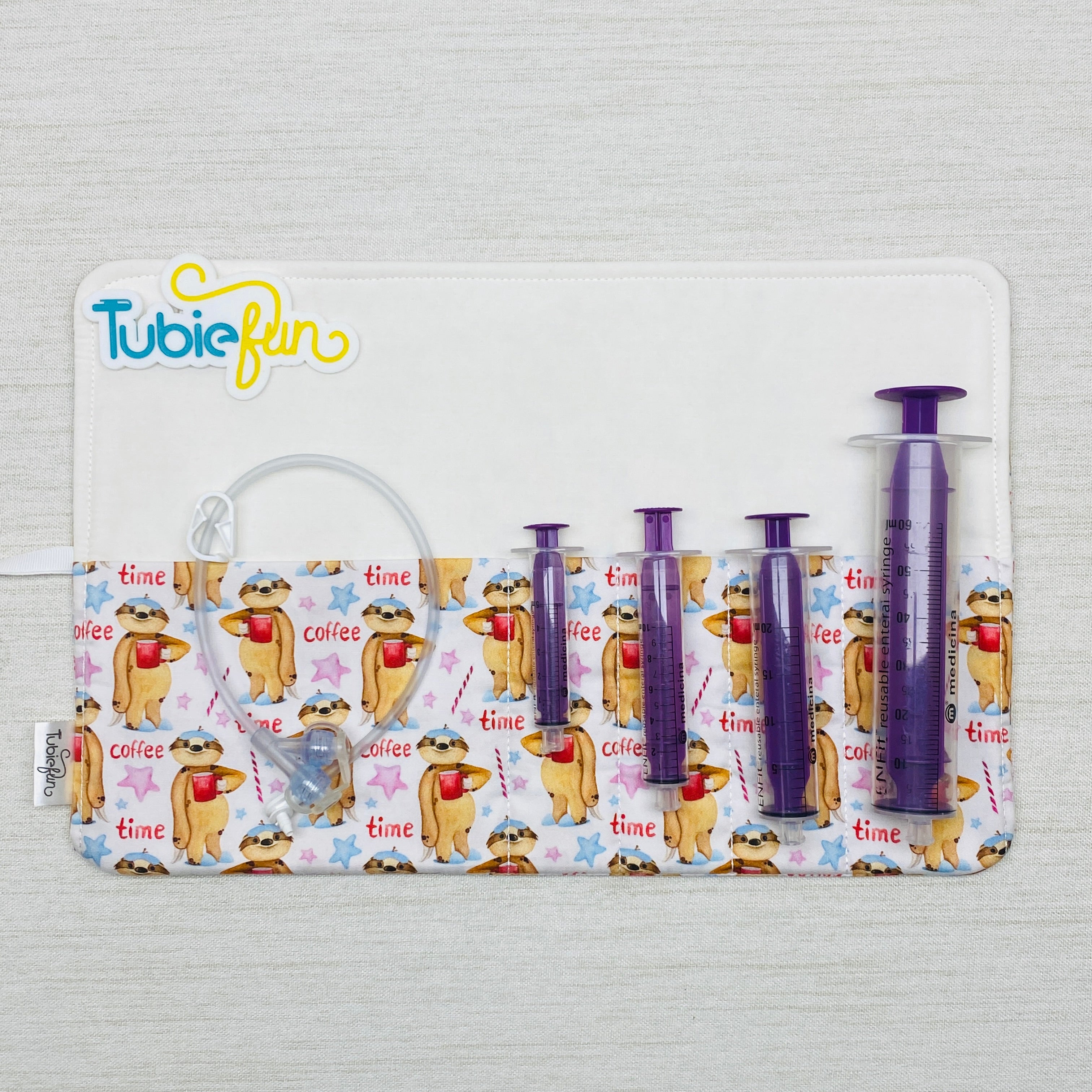 Syringe Roll - Coffee Slothy – Tubie Fun