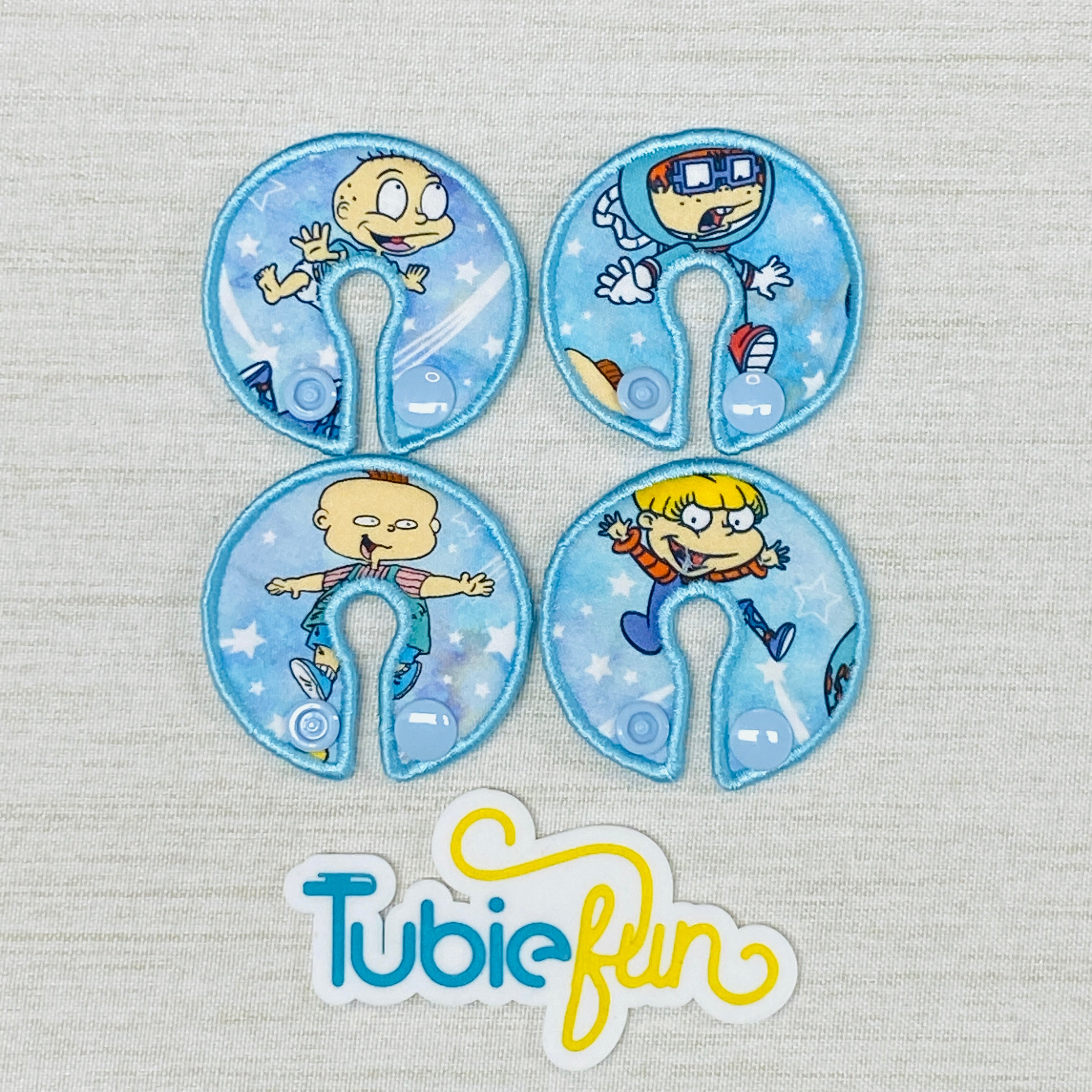 G-Tube Button Pad Cover - Rug Brats – Tubie Fun