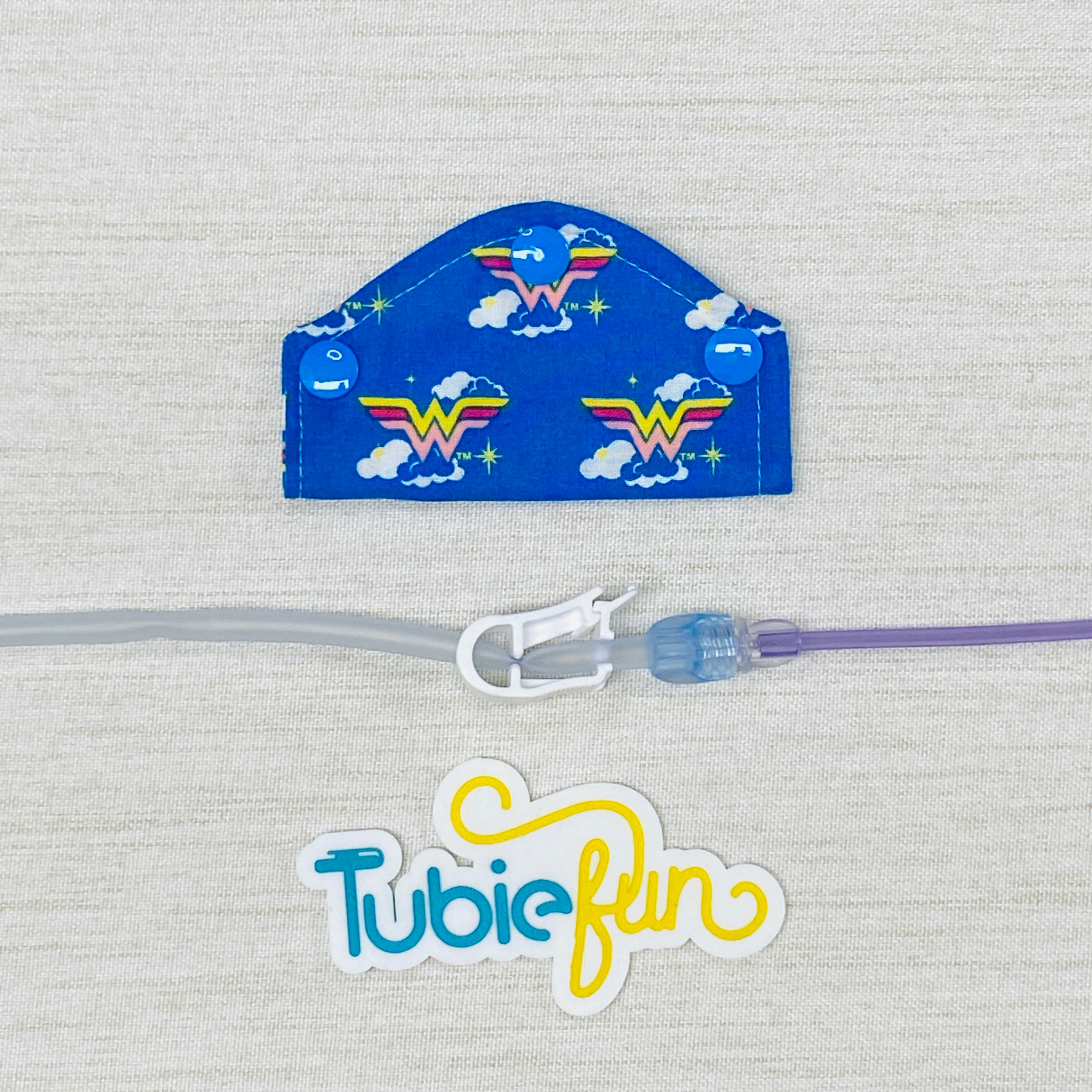 Feeding Tube Mini Connection Cover - Wonder Symbol – Tubie Fun