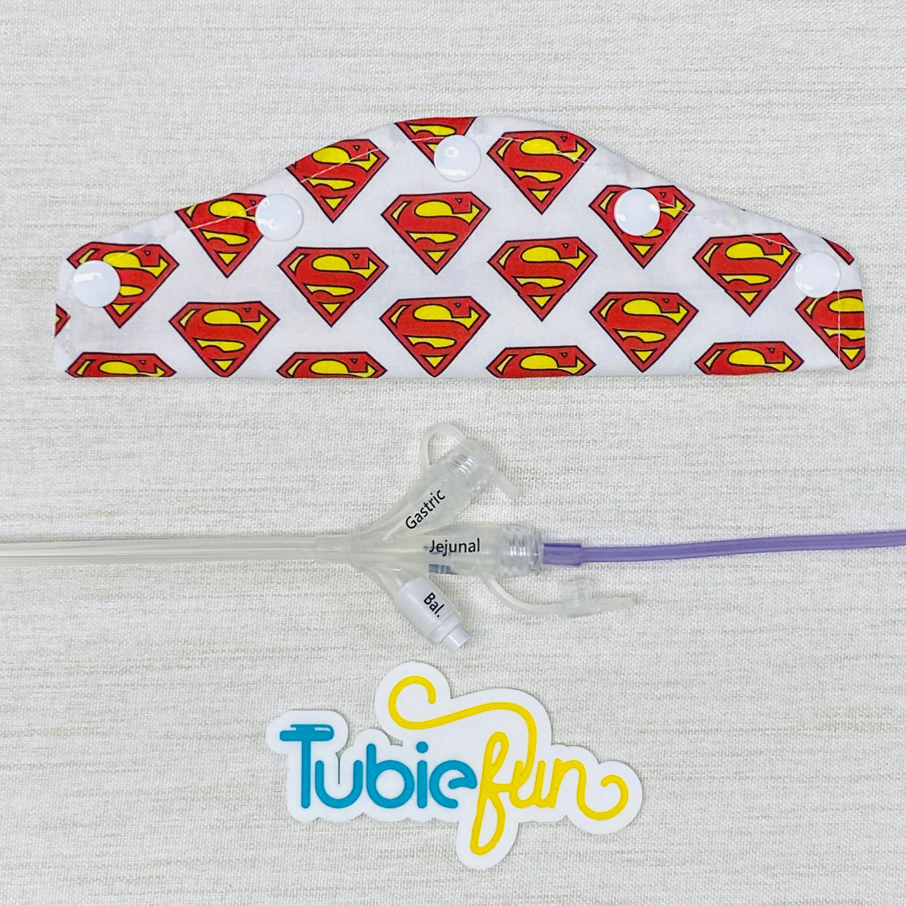 Large Feeding Tube Connection Cover - Hero Symbol – Tubie Fun