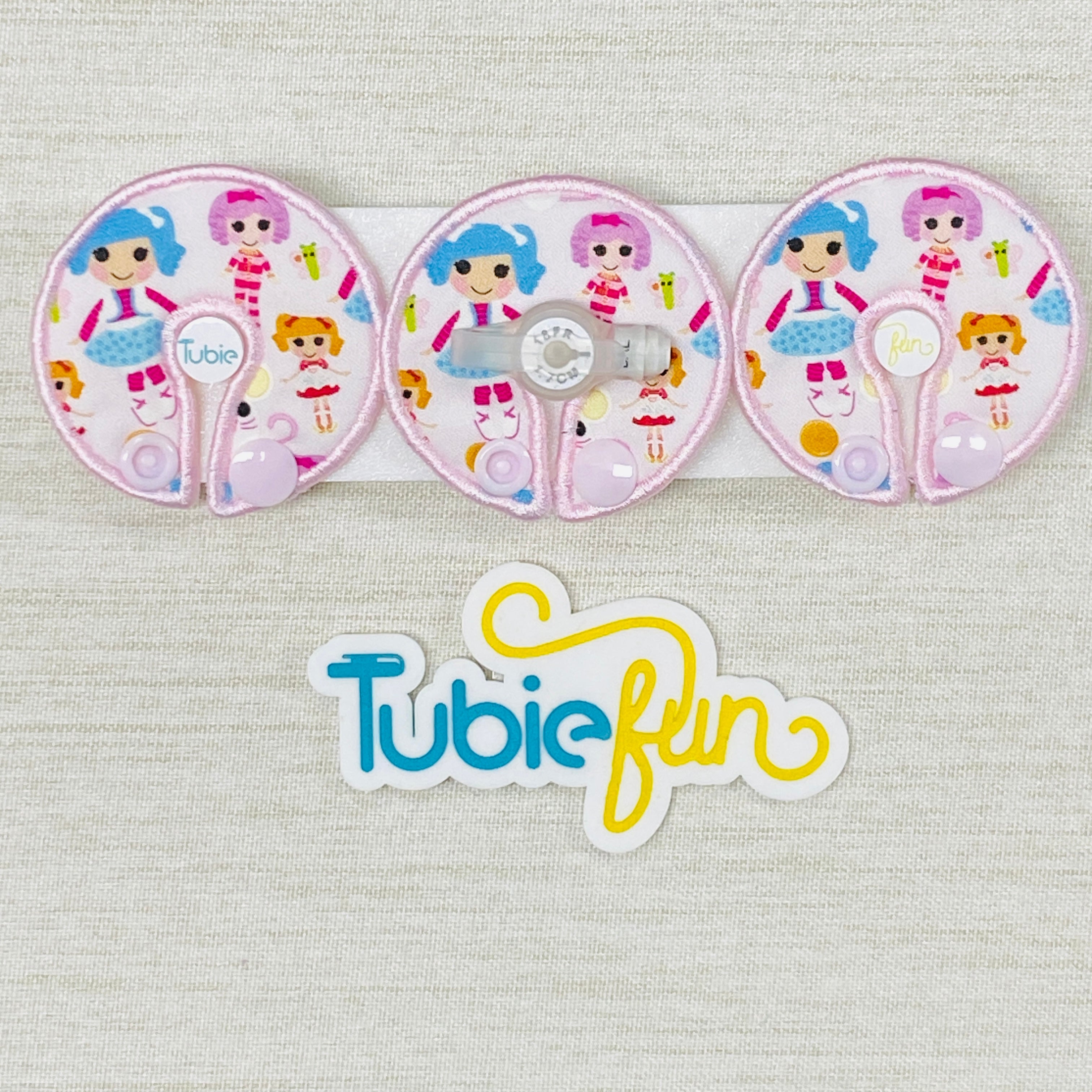 G-Tube Button Pad Cover - Dolls – Tubie Fun