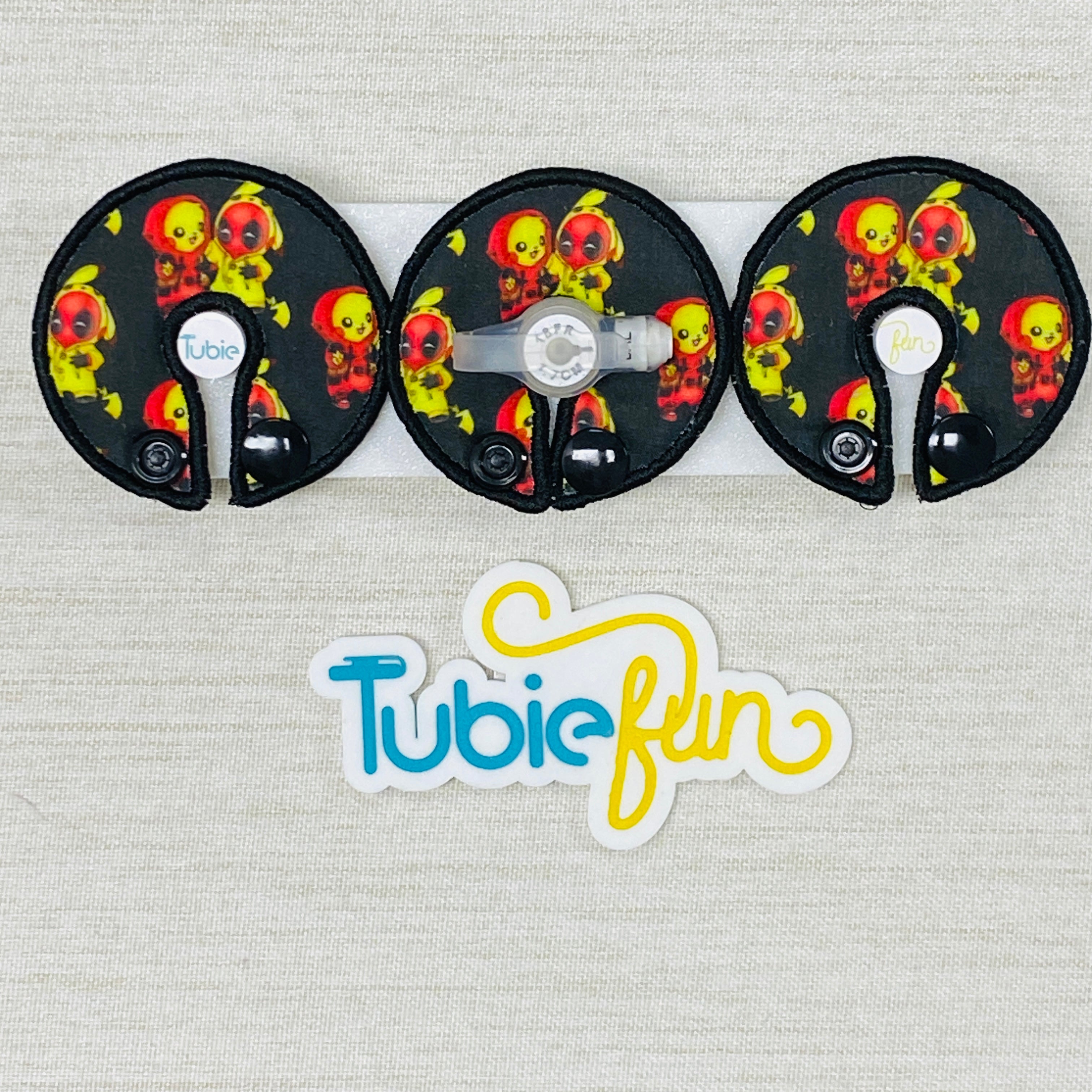 G-Tube Button Pad Cover - Pikapool – Tubie Fun