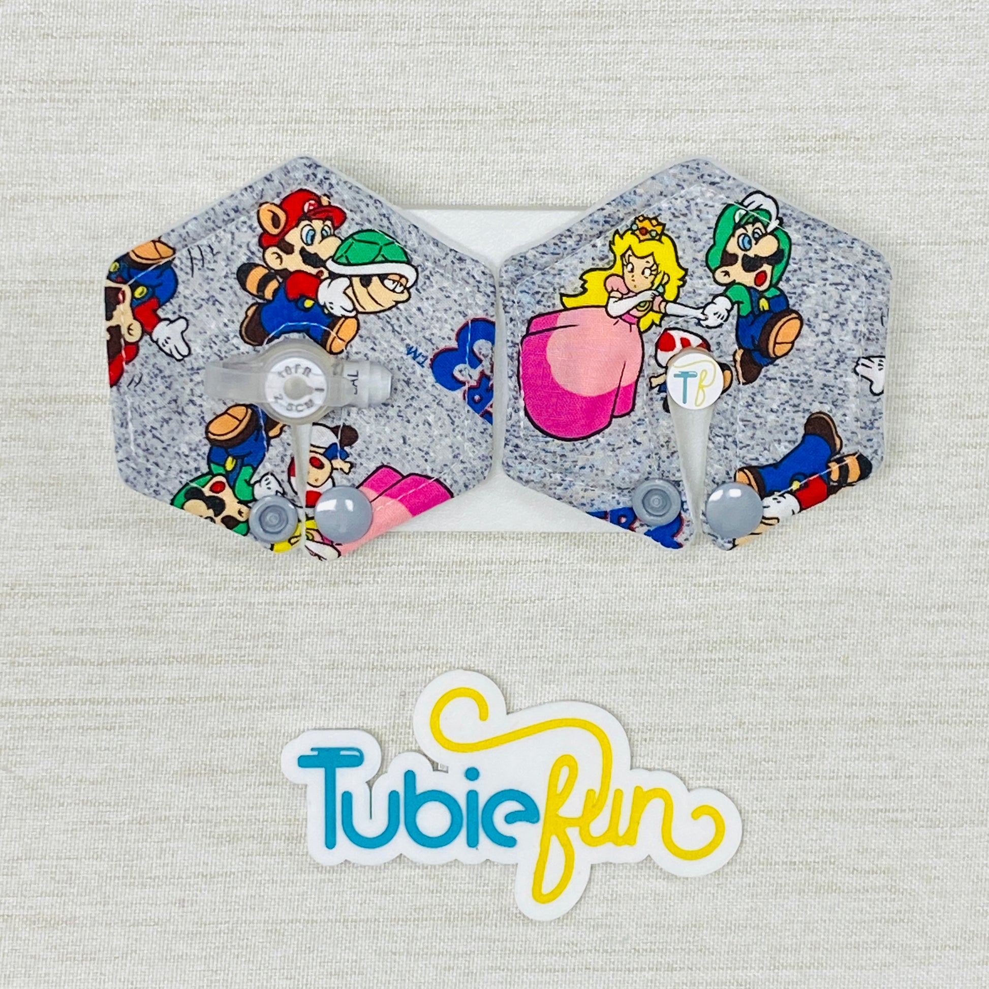 Hexagon G-Tube Button Pad Cover - Gamer Friends – Tubie Fun