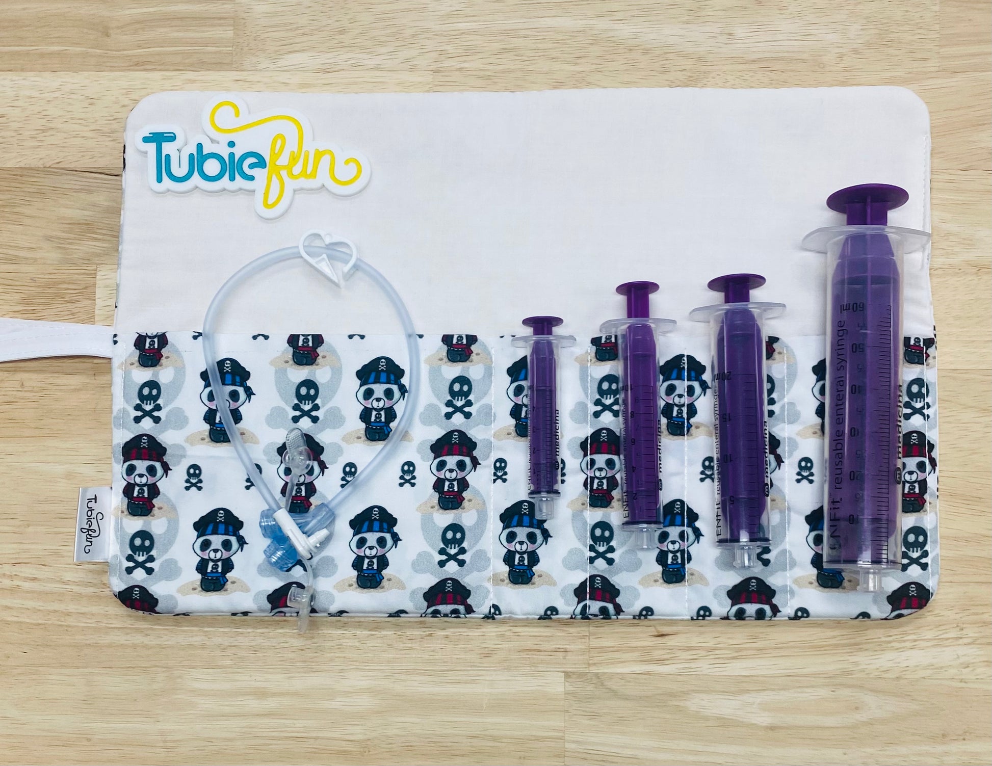 Syringe Roll - Pirate Pandas – Tubie Fun